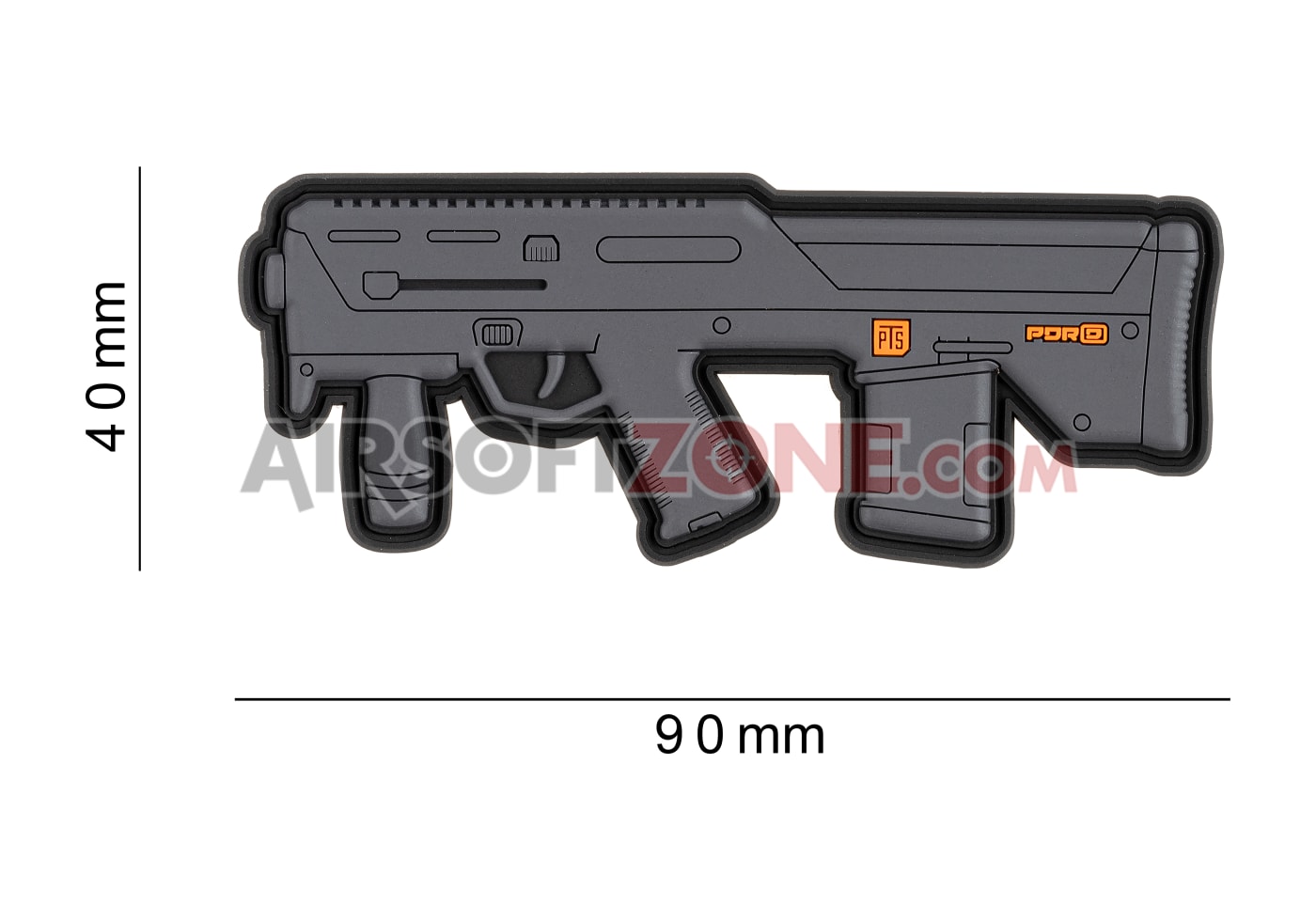 PTS Syndicate PTS 3.6" PDR-D PVC Patch (2024) - Airsoftzone